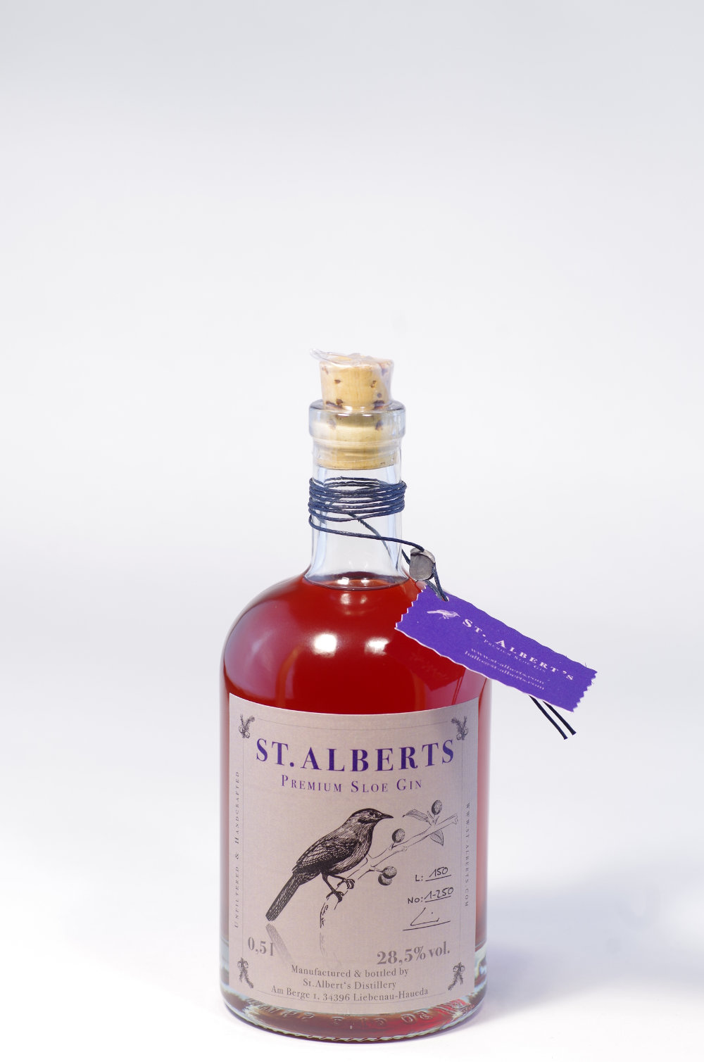 St.Albert's Sloe Gin kaufen - St. Albert's Distillery im Brennereishop